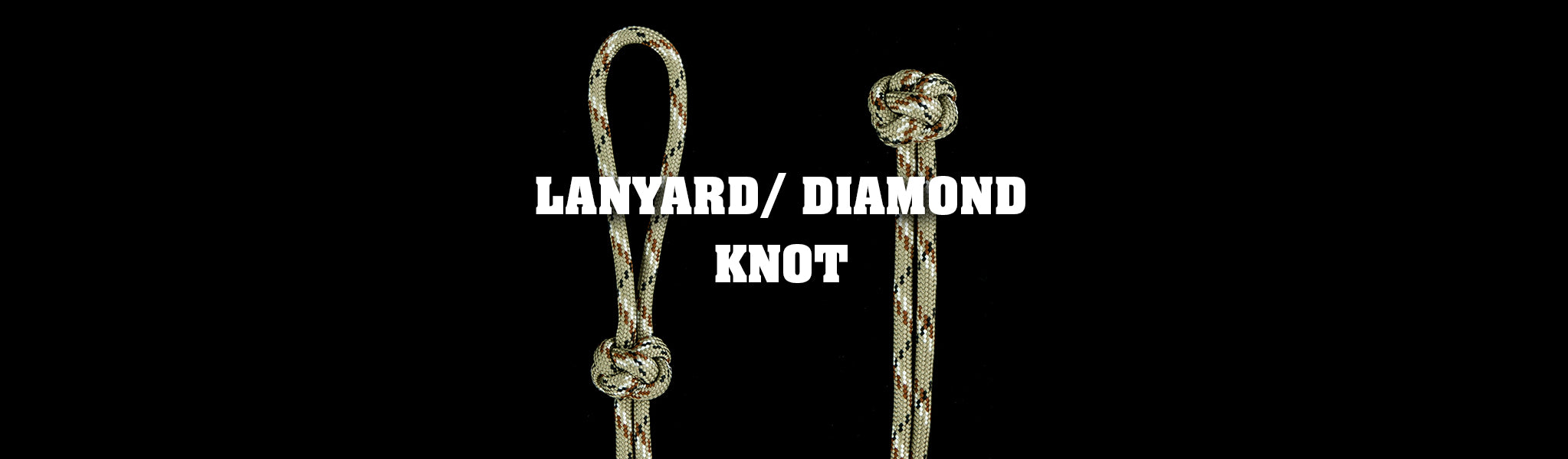 Lanyard Knot & Diamond Knot Tutorial | SGT KNOTS®