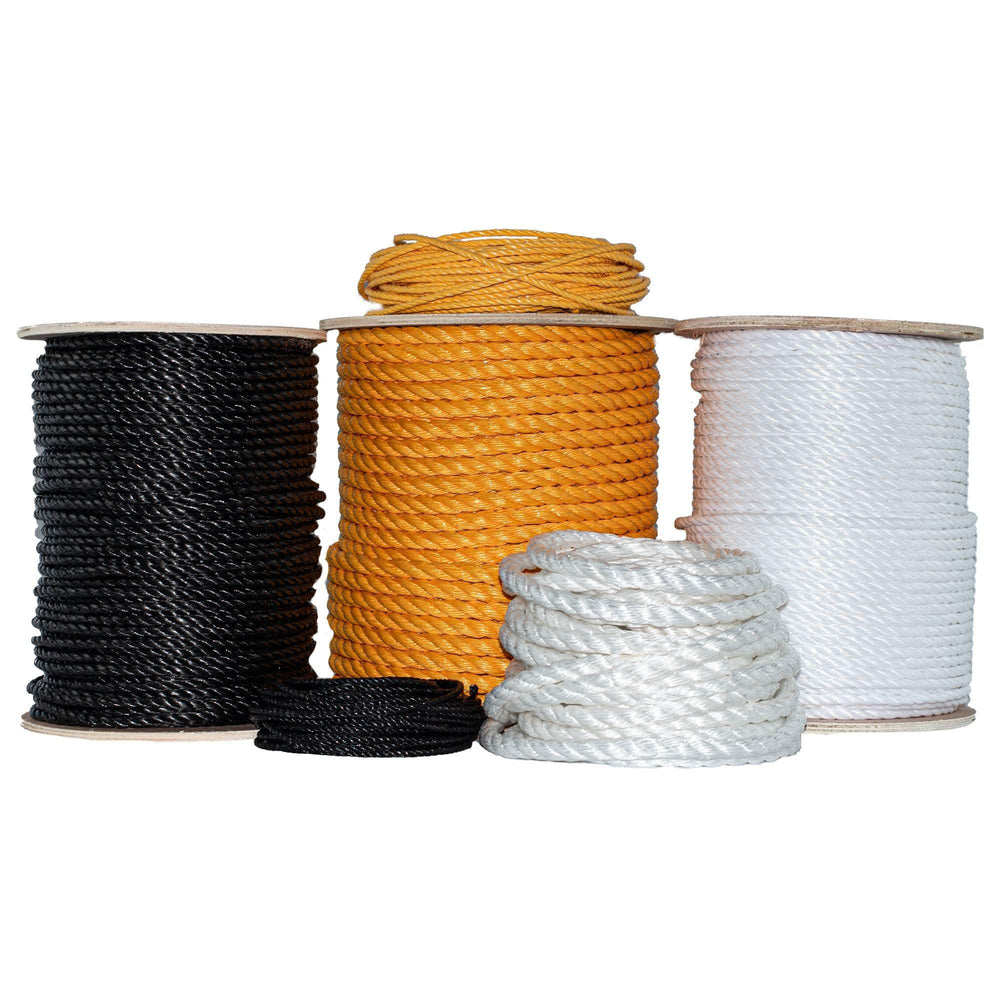 SGT KNOTS® Twisted PolyPro Rope – All-Purpose, Flexible & Strong