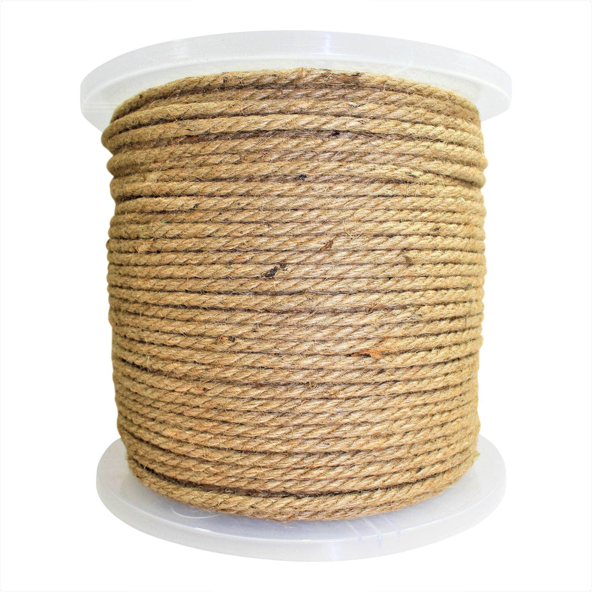 Strong & Natural Twisted Hemp Rope – Perfect for Crafts & Home Use