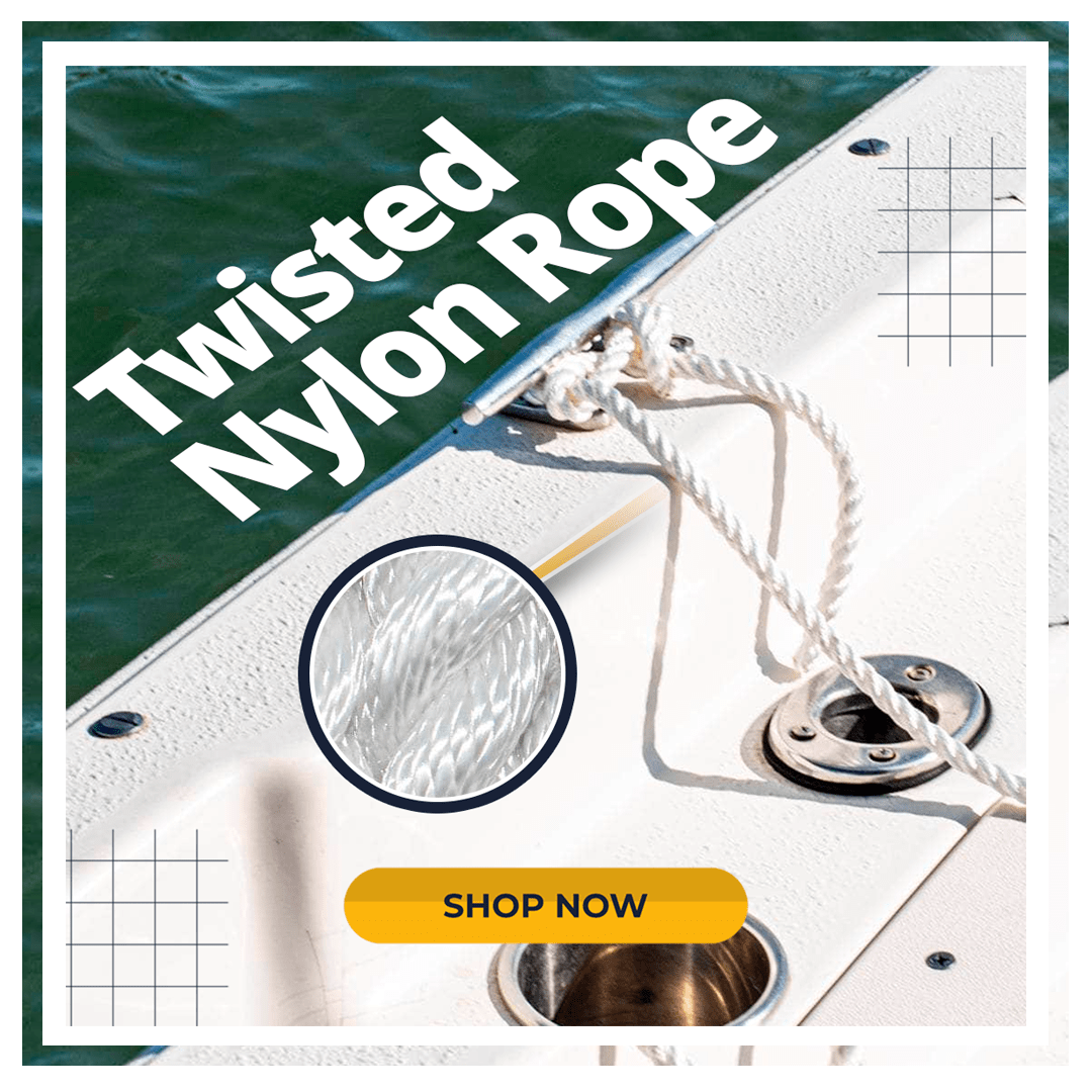 Heavy Duty Twisted Nylon Rope - UV, Oil & Rot Resistant | SGT KNOTS®