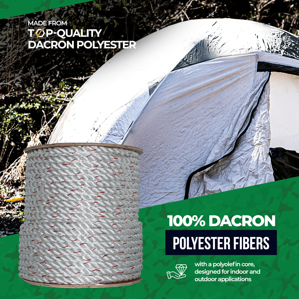 Twisted Poly Dacron Rope | SGT KNOTS®