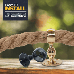 Outdoor Rope Bracket by SGT KNOTS – Decking and Stair Perfection