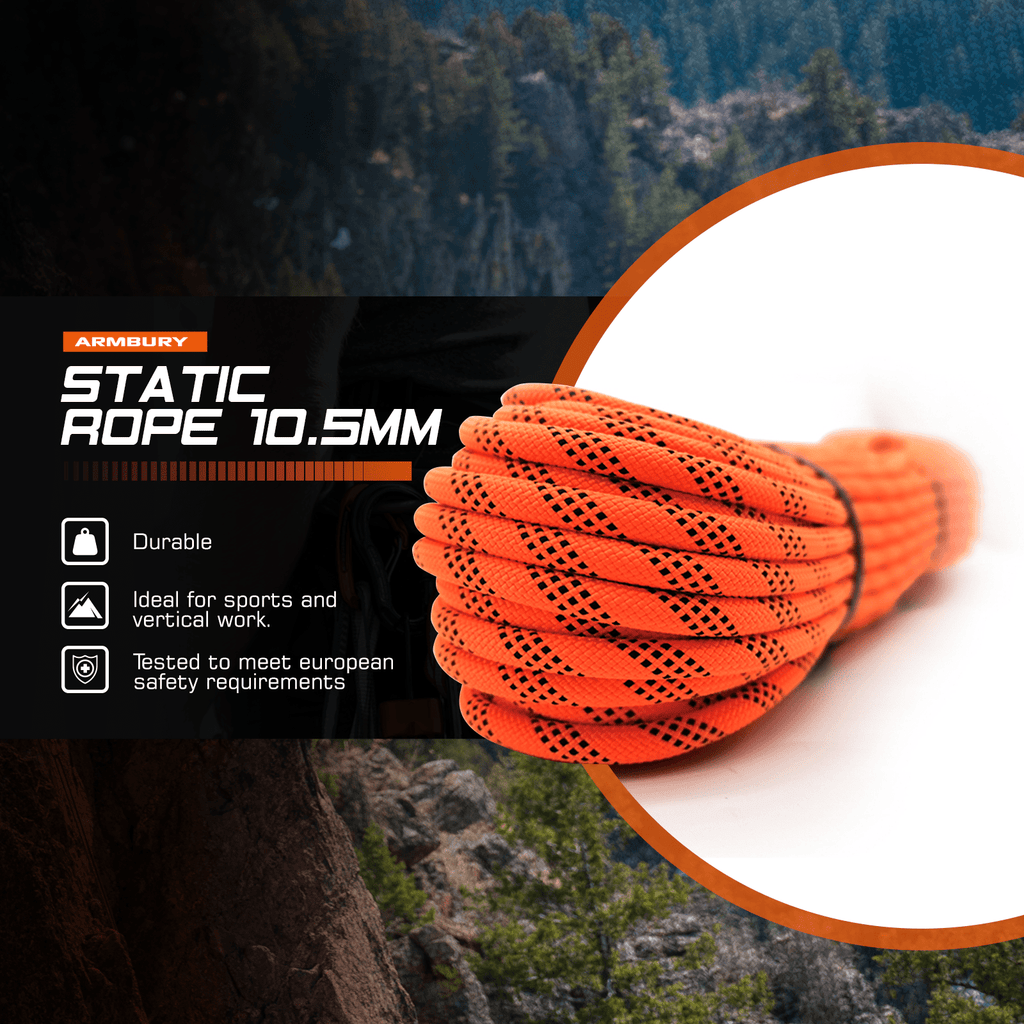 SGT KNOTS® Reliable Low-Stretch Static Climbing Ropes & Harness Gear