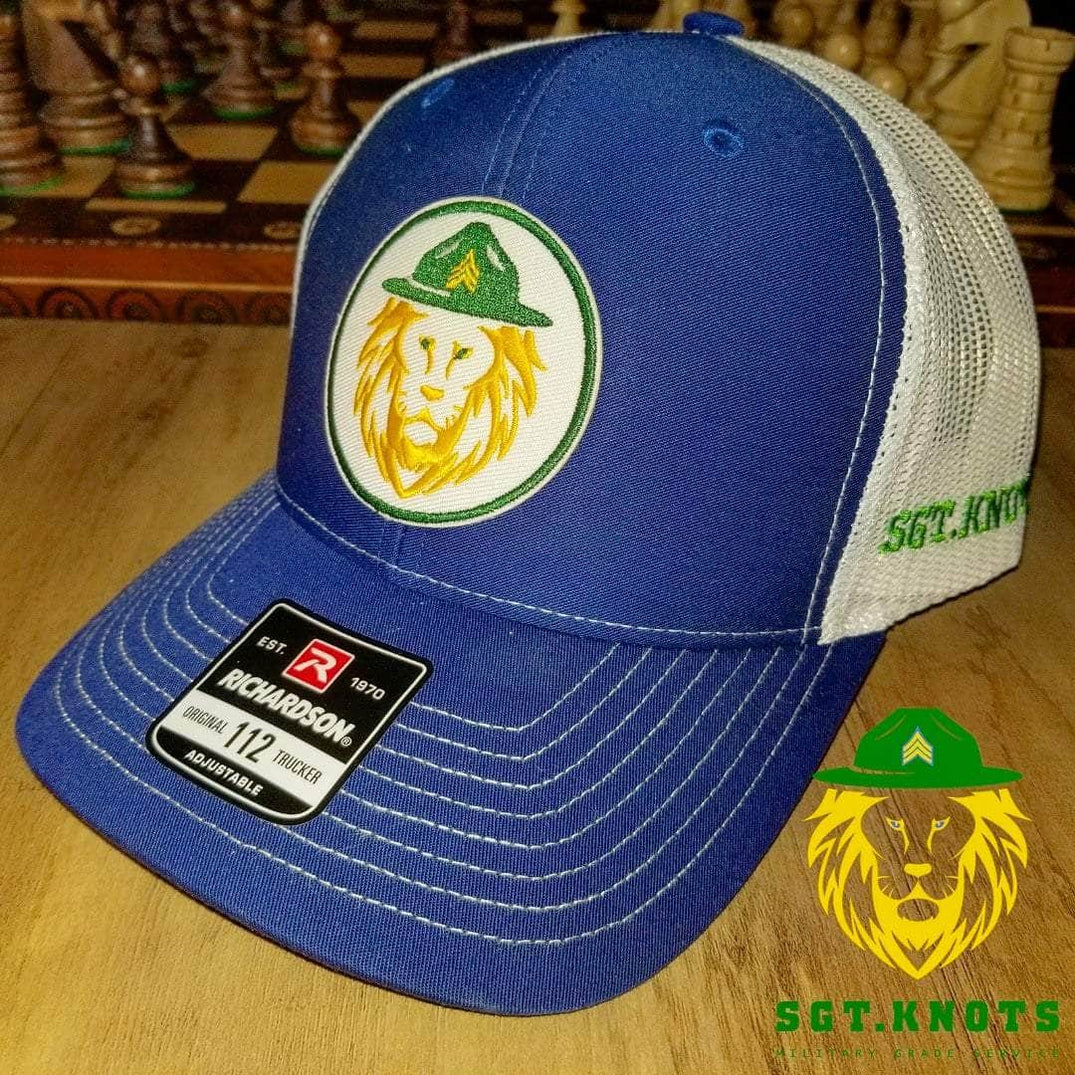 Shop SGT Knots Merch | Trucker Hats & Leather Drink Sleeves