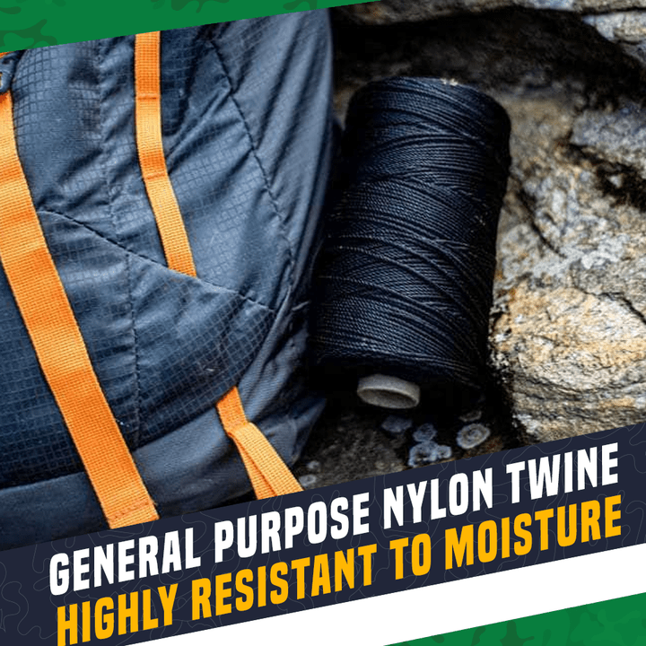 SGT KNOTS® Durable Nylon Tarred Twine – Ideal for Outdoor & Indoor Use